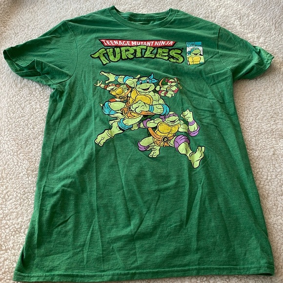 Shirts | Teenage Mutant Ninja Turtles Green Graphic Tshirt | Poshmark